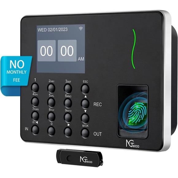 NGTeco | Other | Ngteco Time Clocktime Clocks For Employees Small ...